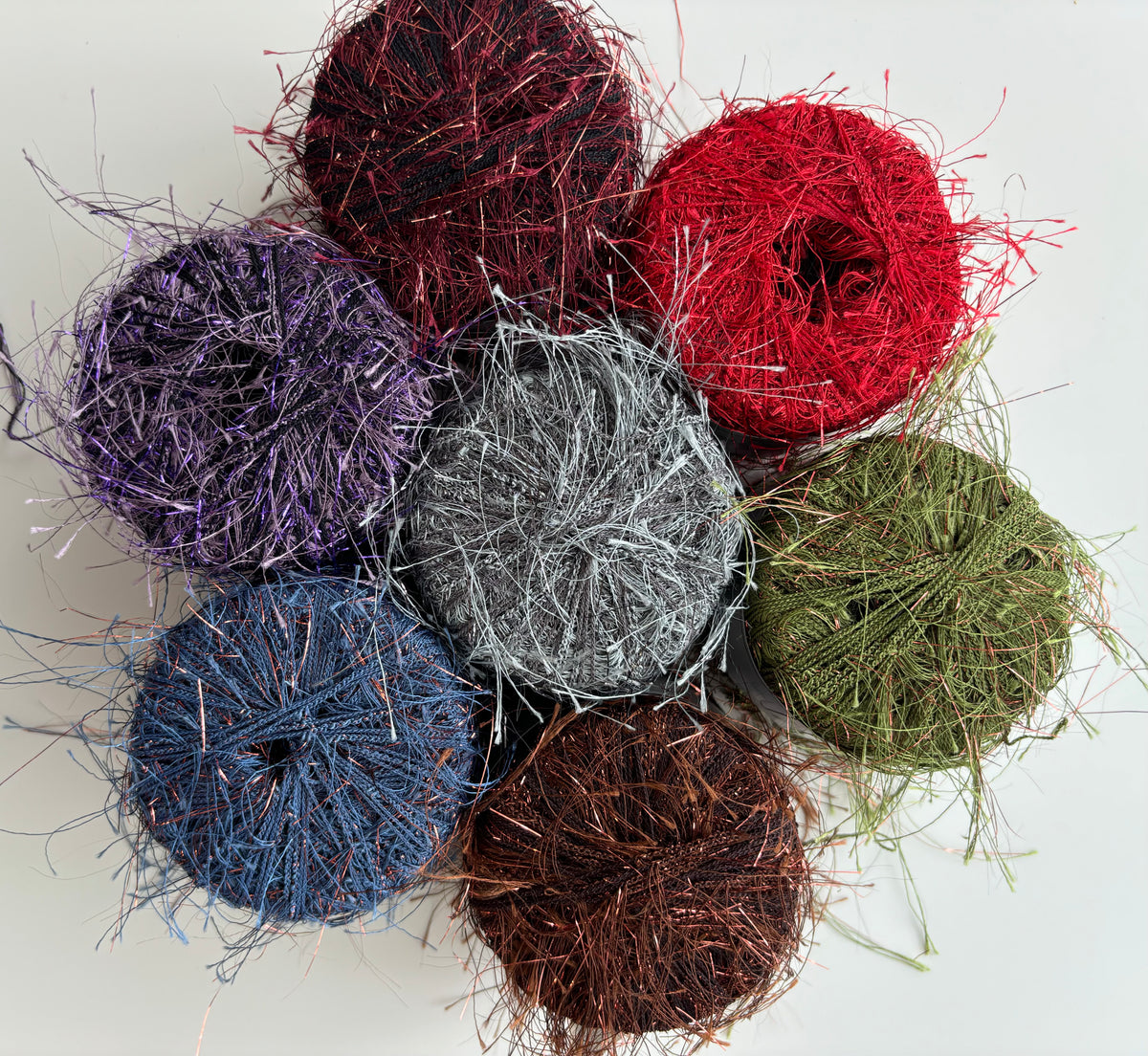 Flutter Multi Color Yarn Bundle & Pieces – Sewing Boutique
