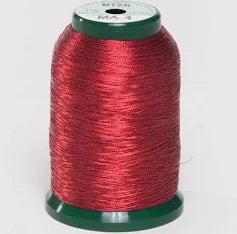 King Star Metallic Thread Red MA 4 – Sewing Boutique
